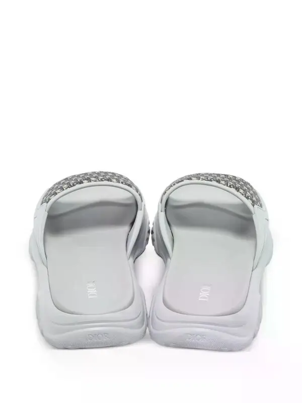 Dior Oblique Canvas Slides