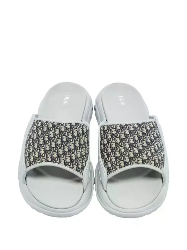 Dior Oblique Canvas Slides