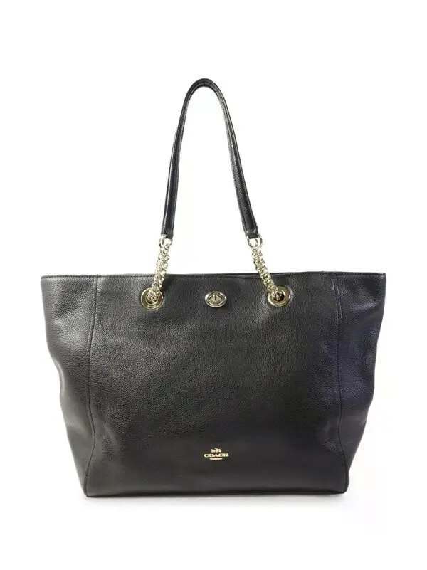 COACH VINTAGE Logo-detail Tote Bag