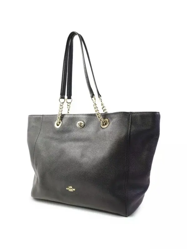 COACH VINTAGE Logo-detail Tote Bag