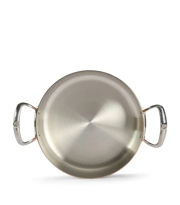 DE BUYER Copper Prima Matera Sauté Pan And Lid