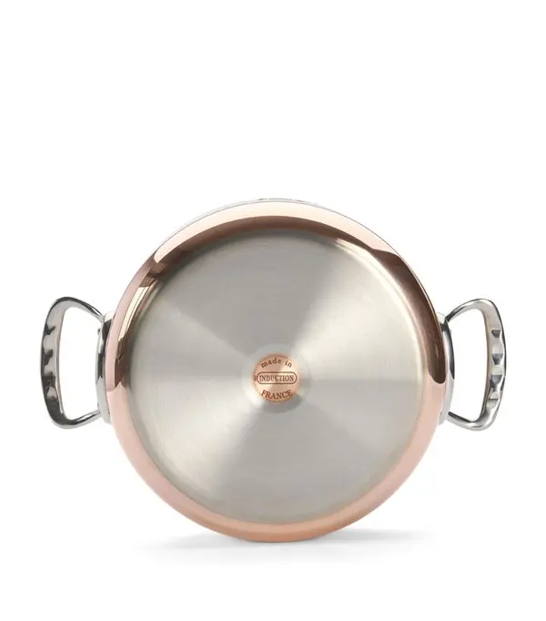DE BUYER Copper Prima Matera Sauté Pan And Lid