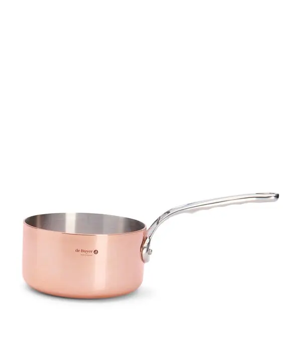 DE BUYER Copper Prima Matera Saucepan And Lid