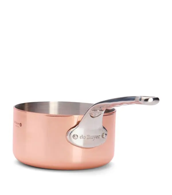 DE BUYER Copper Prima Matera Saucepan And Lid