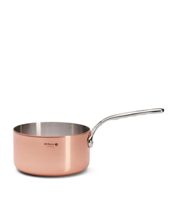 DE BUYER Copper Prima Matera Saucepan And Lid