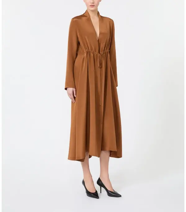 Max Mara Silk Midi Dress