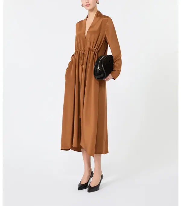 Max Mara Silk Midi Dress