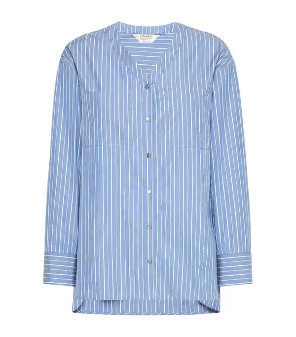 Max Mara Cotton Stripe Shirt