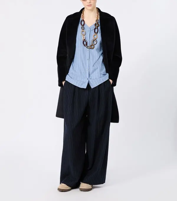 Max Mara Cotton Stripe Shirt