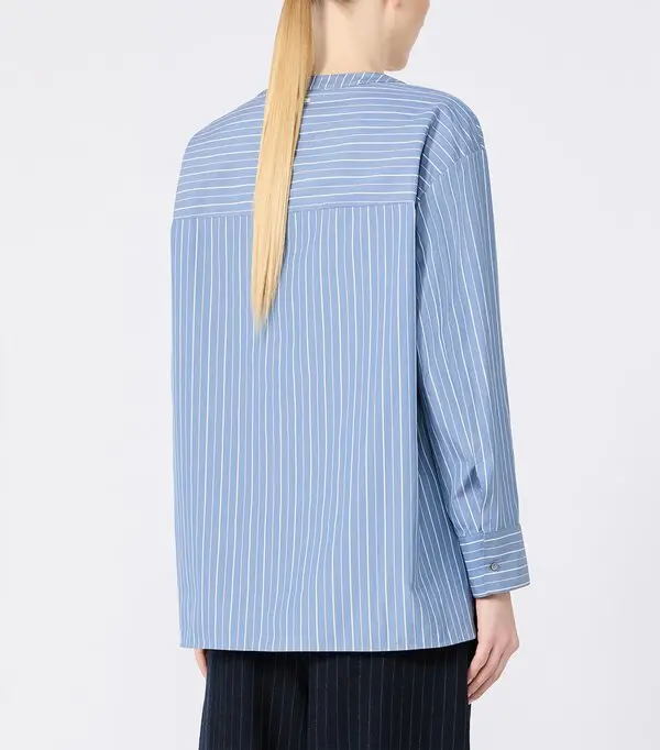 Max Mara Cotton Stripe Shirt