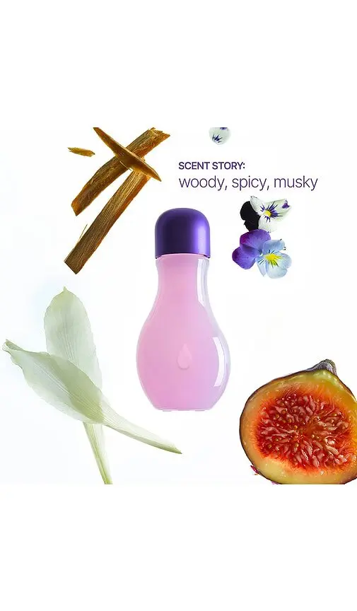 DROPLET Dream Reed Diffuser In Fig Leaf In Purple