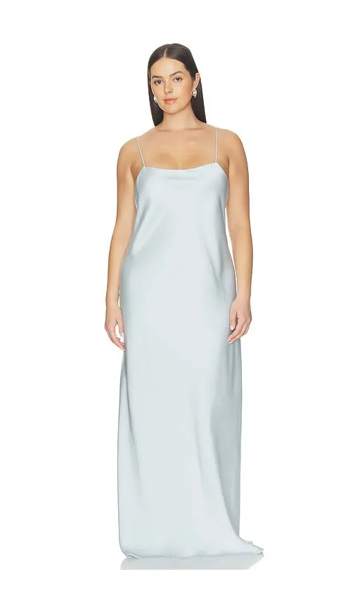 L'academie Evolet Gown In Blue