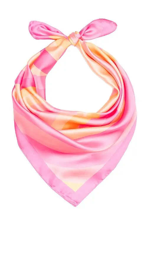FRASIER STERLING Groovy Gal Scarf In Pink - Spritz