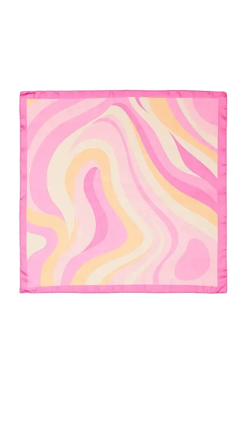 FRASIER STERLING Groovy Gal Scarf In Pink - Spritz