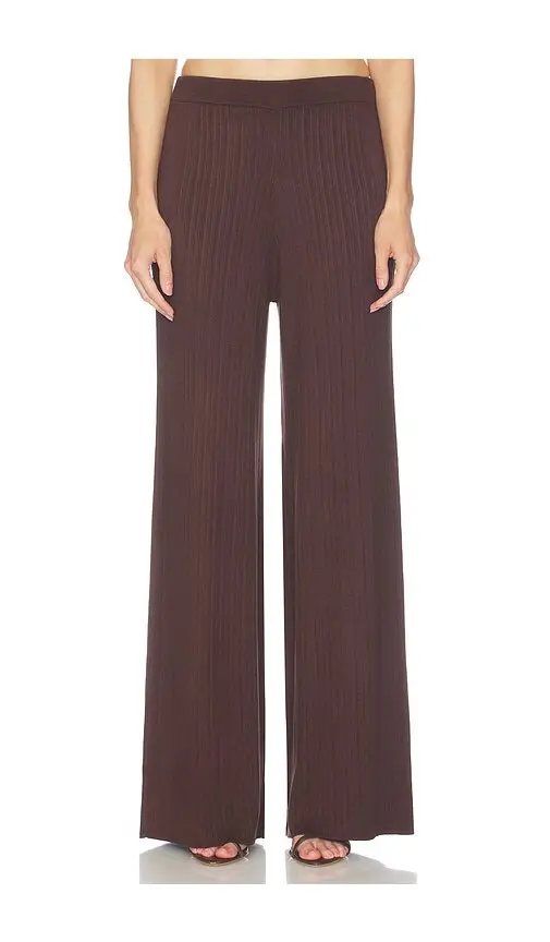 L'academie Sibylla Rib Knit Pant
