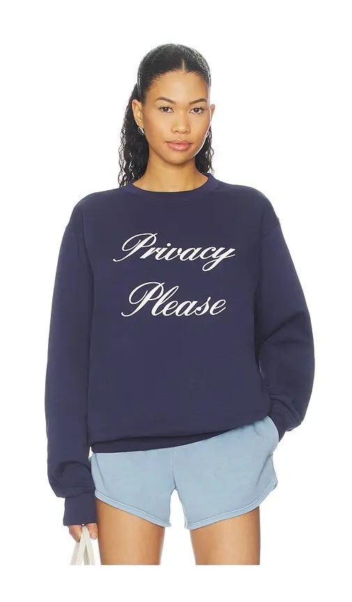 DEPARTURE Privacy Please Sweatshirt