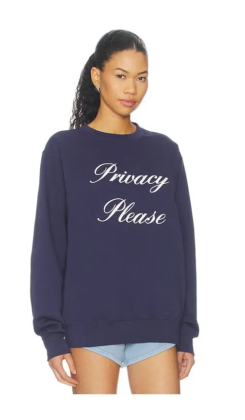 DEPARTURE Privacy Please Sweatshirt
