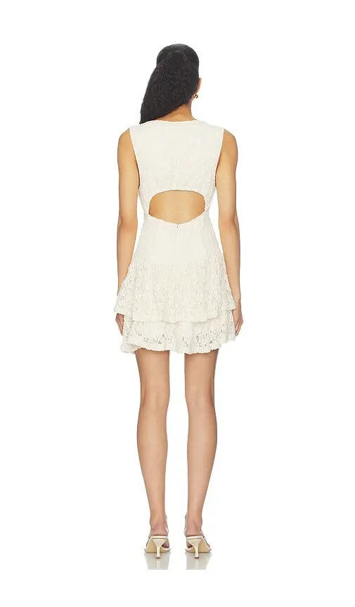 Free People Slow Burn Lace Mini Dress