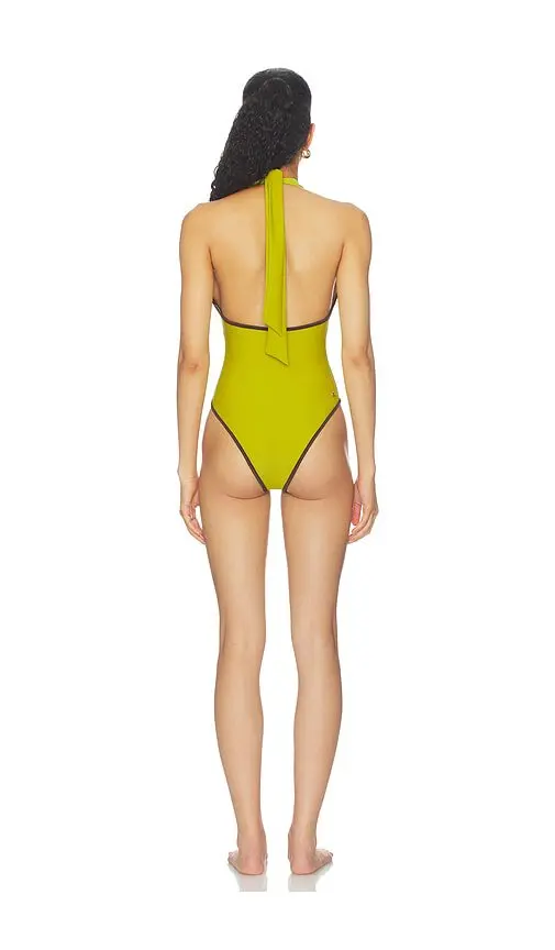 BAOBAB Guapi One Piece With Ring Detail - Limoncello