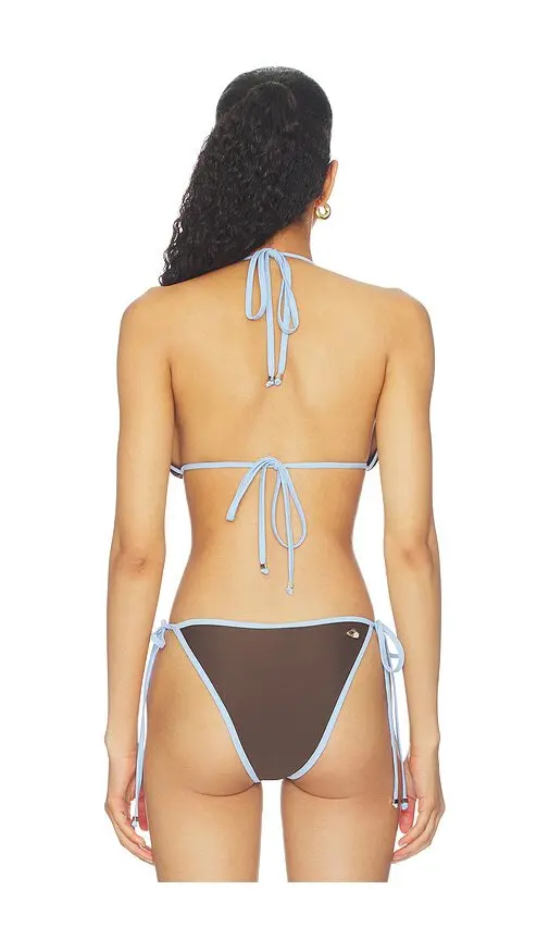 BAOBAB Helena Bikini Top In Brown