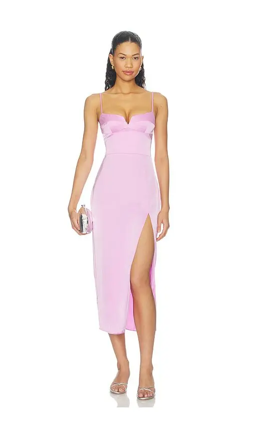 Amanda Uprichard Lyra Midi Dress