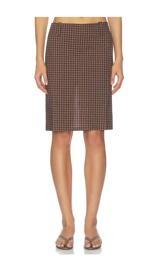 Lioness Play On Midi Skirt