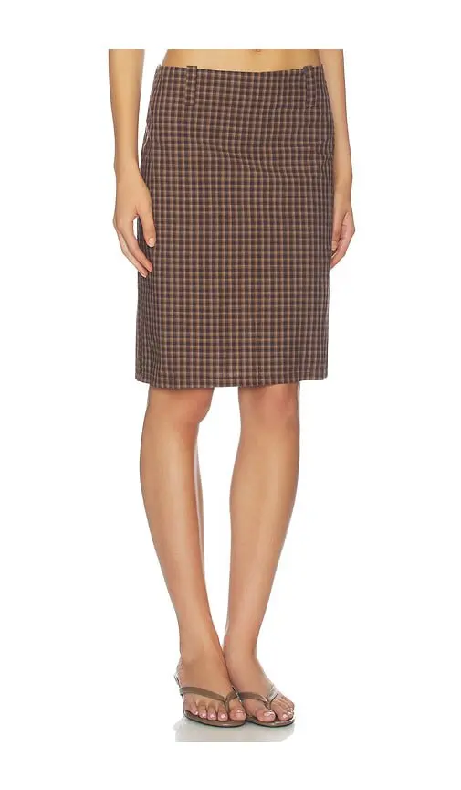 Lioness Play On Midi Skirt