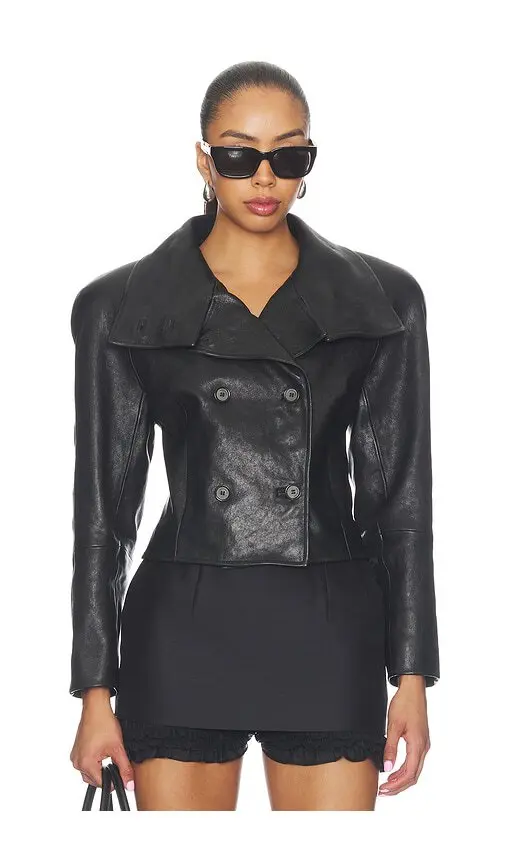 Magda Butrym Leather Jacket