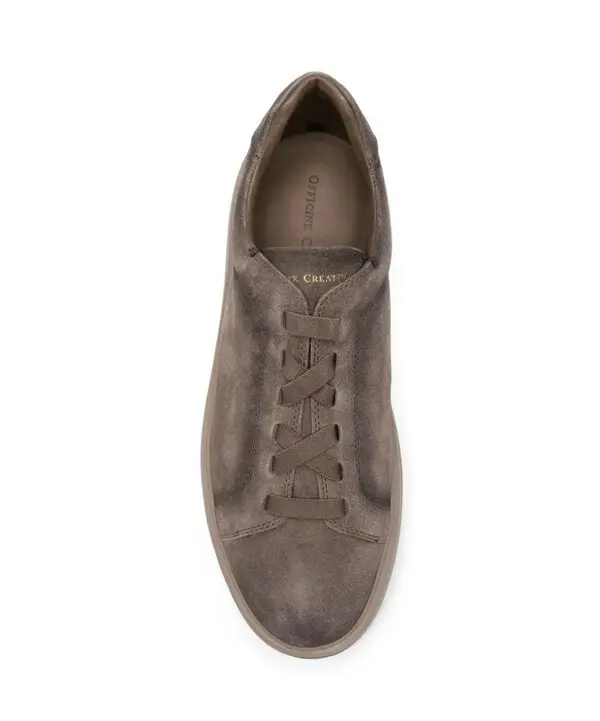 Officine Creative Suede Lace-up Sneakers - Gray