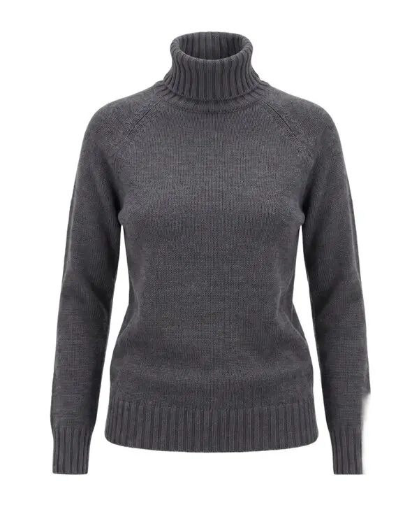 DRUMOHR Turtle Neck Sweater - Black
