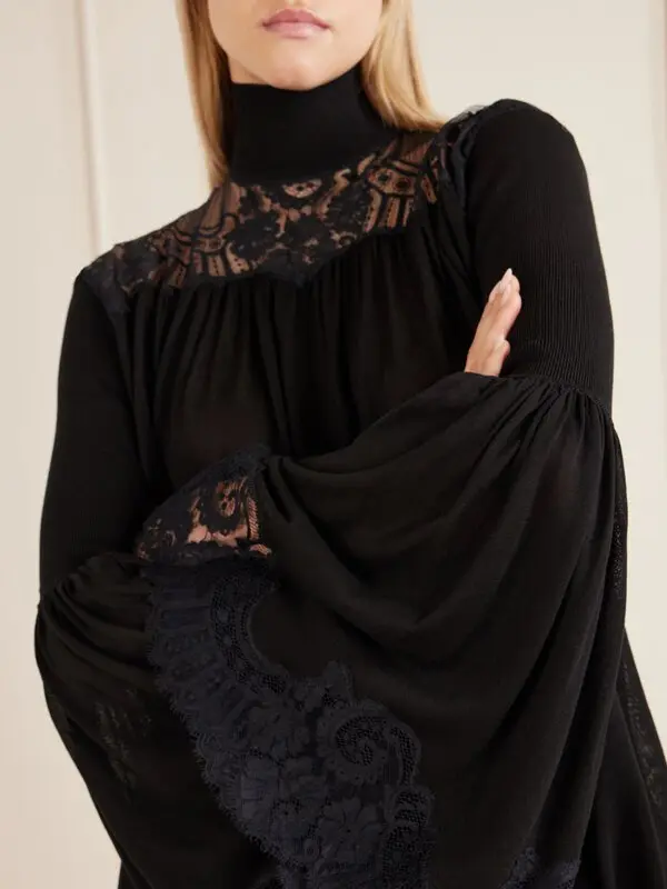 Zimmermann Valiant Lace Panel Top