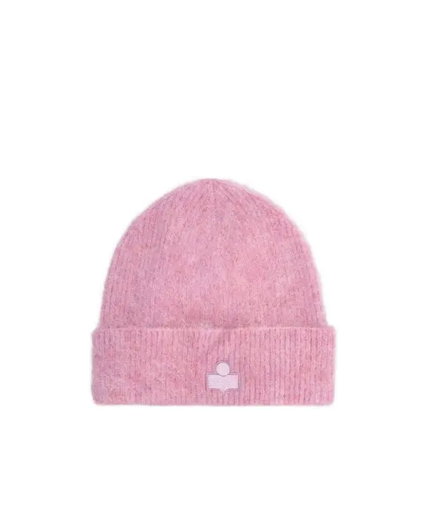 Isabel Marant Étoile Logo Patch Ribbed-knit Beanie