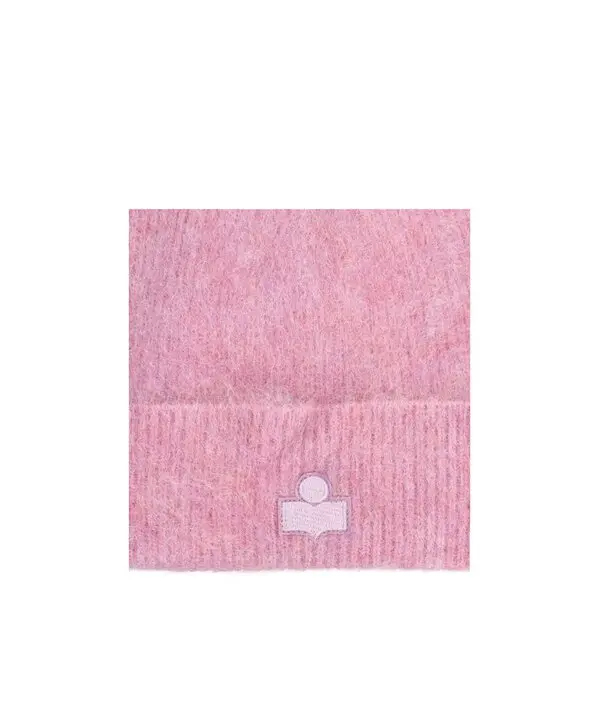 Isabel Marant Étoile Logo Patch Ribbed-knit Beanie