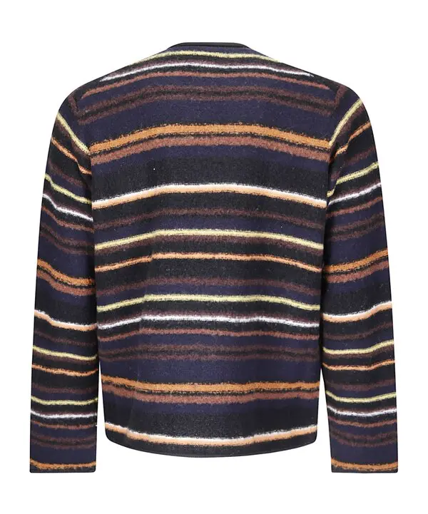 Sacai Striped Crewneck Jumper