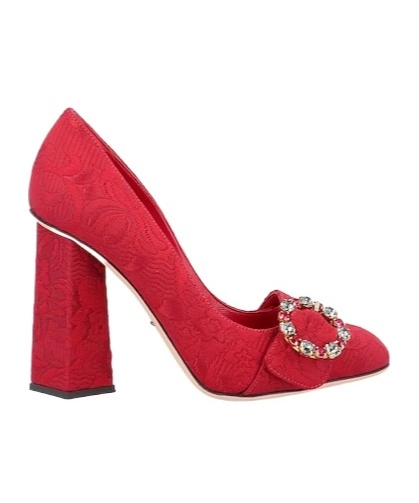 Dolce & Gabbana Embellished Jacquard Pumps
