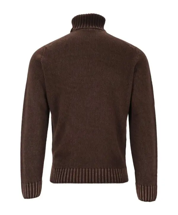 AL DUCA DAOSTA 1902 Ribbed Turtleneck Sweater