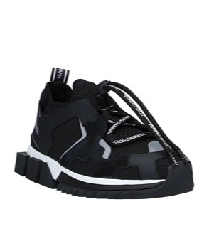 Dolce & Gabbana Twotone Laceup Casual Shoes