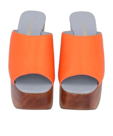 Dolce & Gabbana Squaretoe Blockheel Sandals