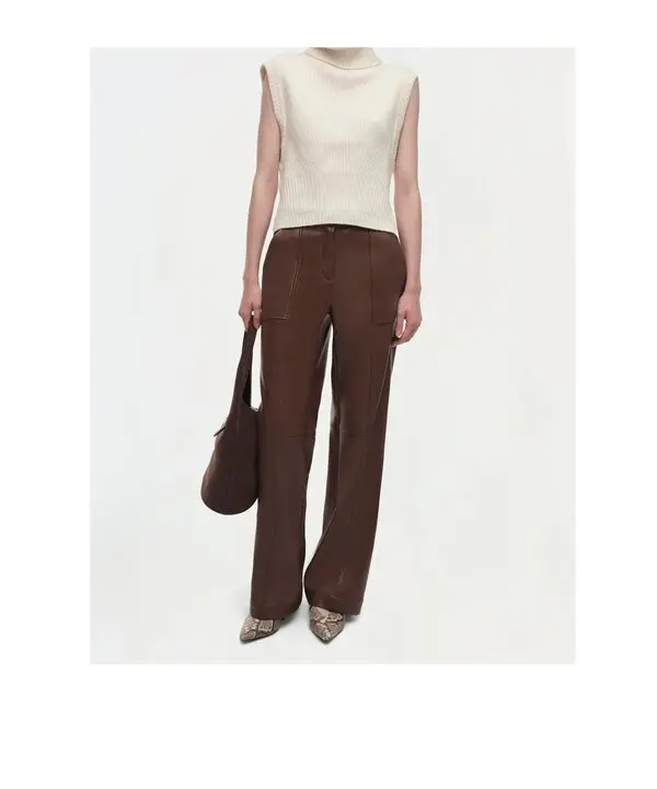 Simkhai Maple Ribbed Roll-neck Jumper