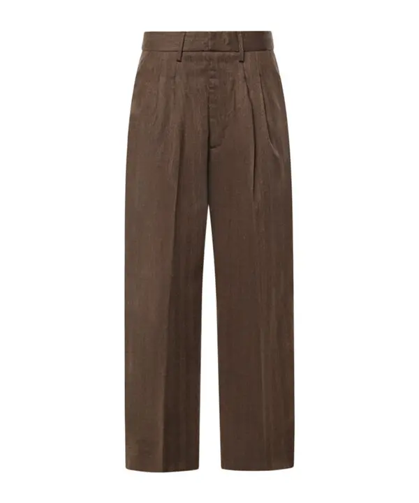 DONDUP Pleated Wide-leg Pants