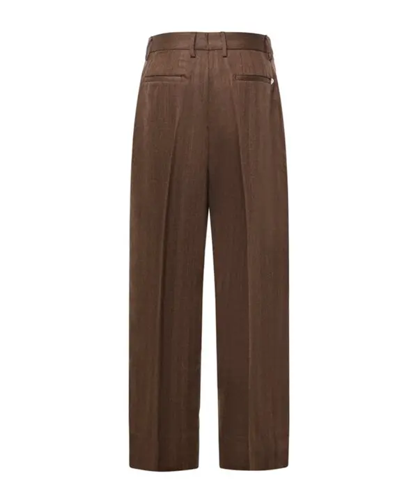 DONDUP Pleated Wide-leg Pants