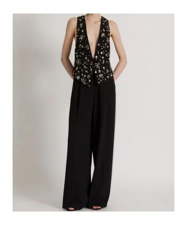 Alberta Ferretti Wide-leg Trousers