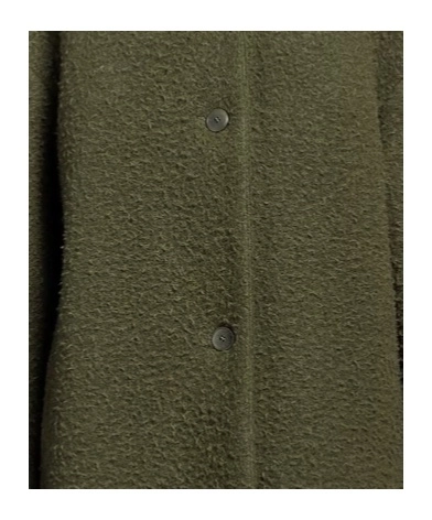 Max Mara Single-breasted Teddy Fleece Jacket