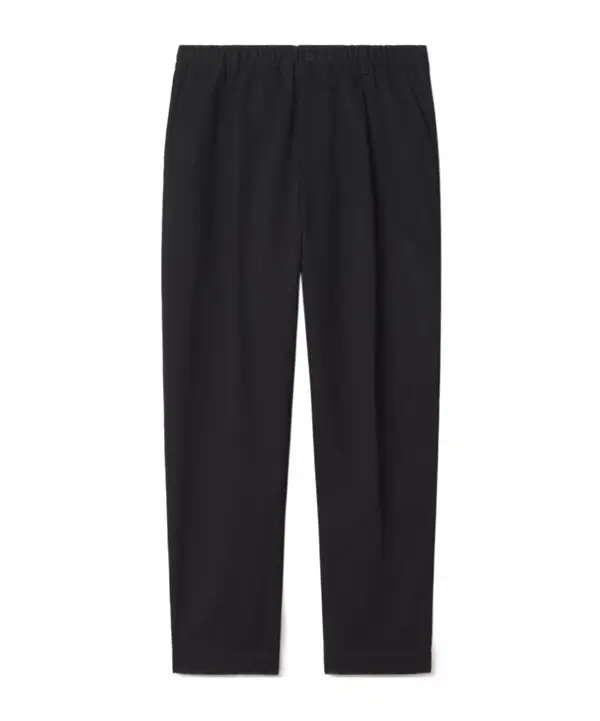 Maison Kitsuné Pleated Elasticated-waistband Trousers