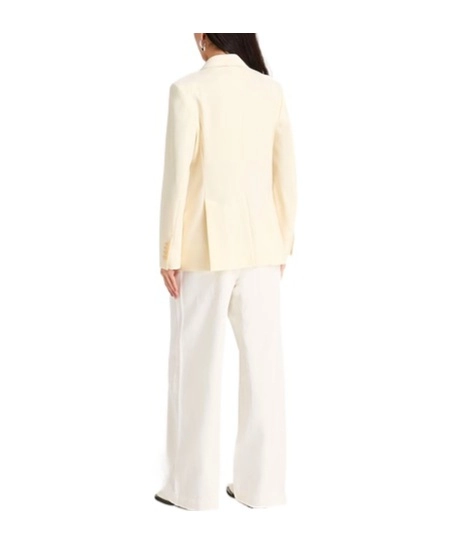 Max Mara Double-breasted Crepe Blazer