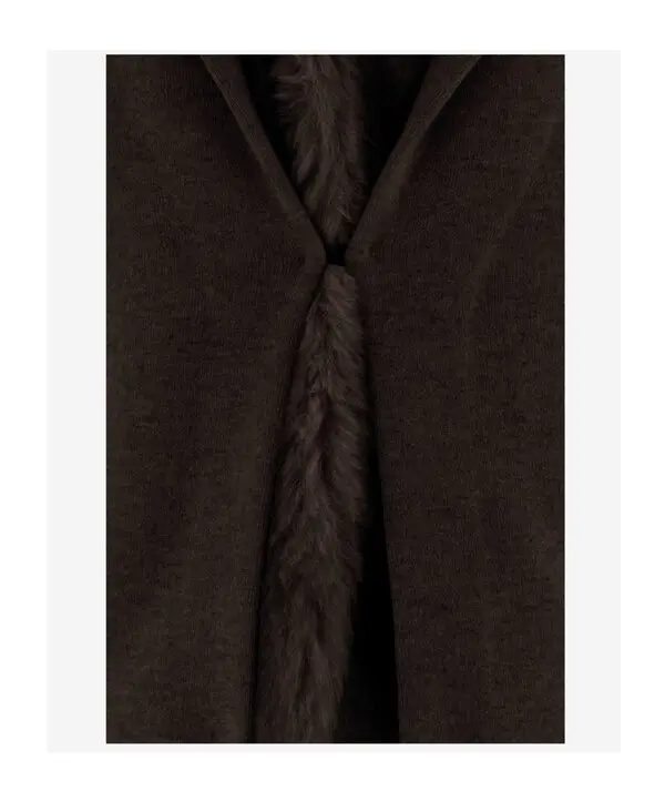 Bruno Manetti Fur Trim Short Coat