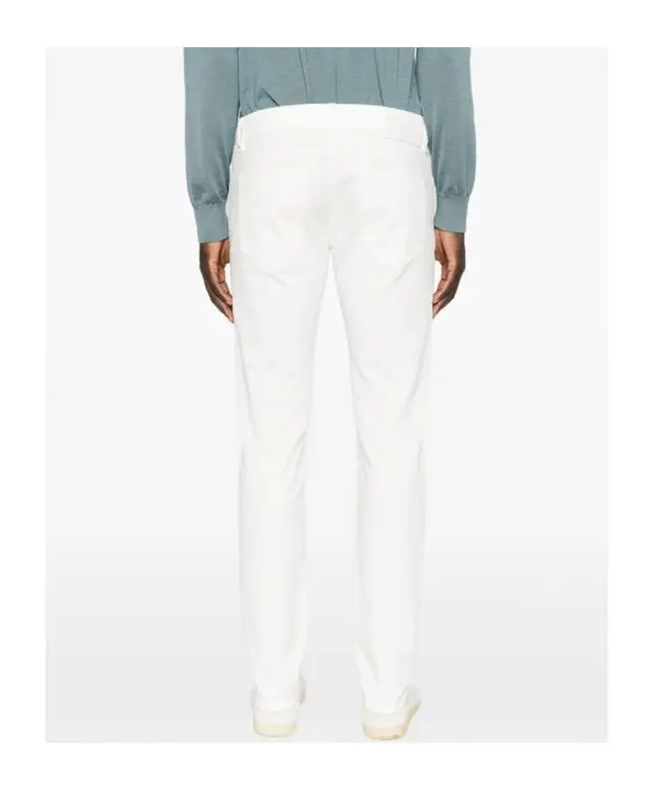 PT TORINO Logo-patch Slim Jeans - White
