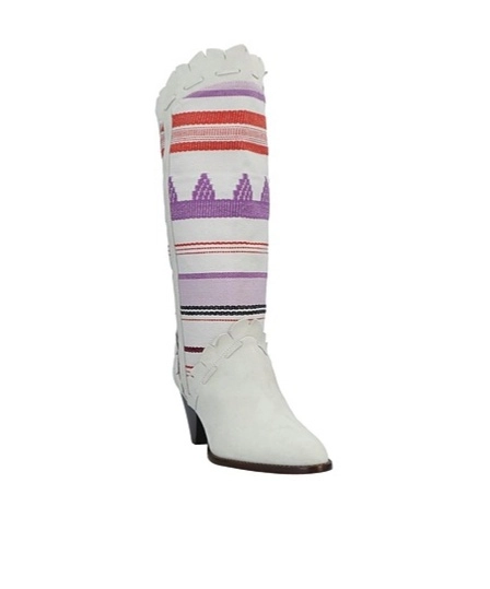 Isabel Marant Étoile Multicolor Pointed Toe Cone Heel Boots