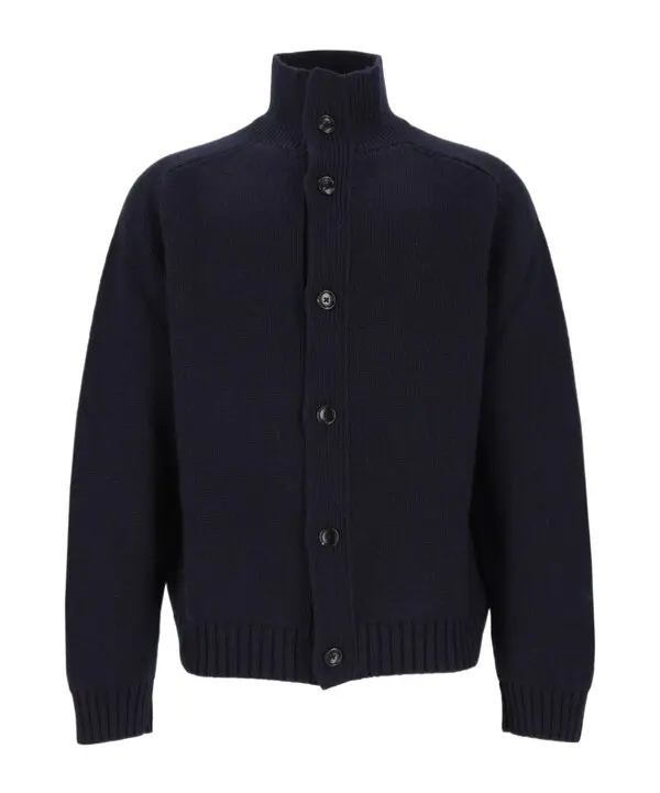 TOM FORD Ribbed-knit Shawl-collar Cardigan