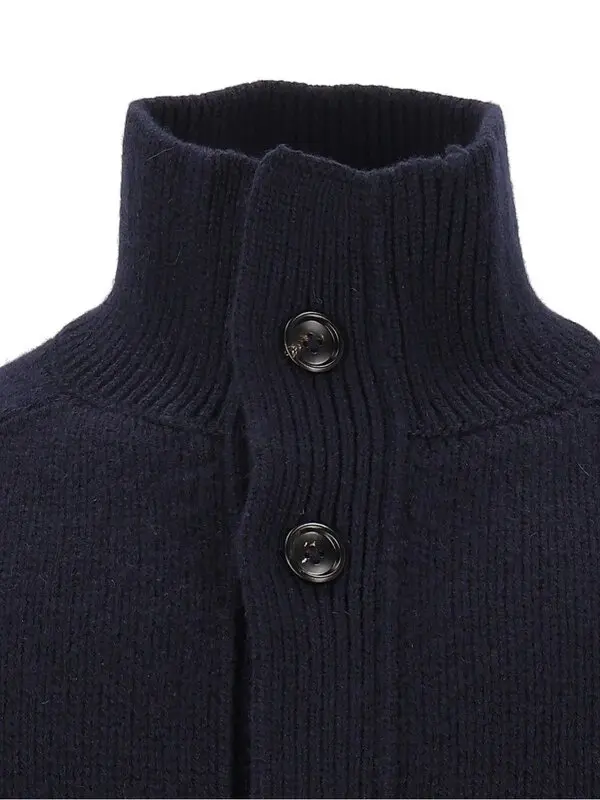 TOM FORD Ribbed-knit Shawl-collar Cardigan